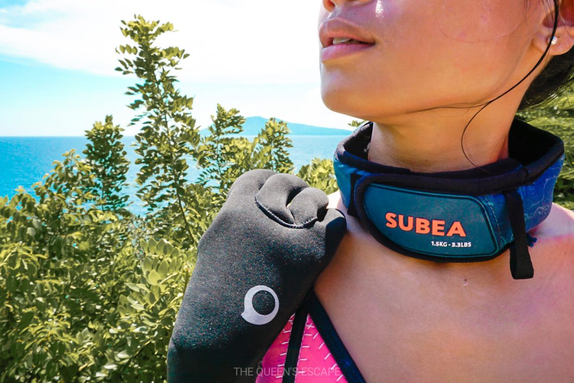 Decathlon's SUBEA Neck Weight Review - The Queen's Escape